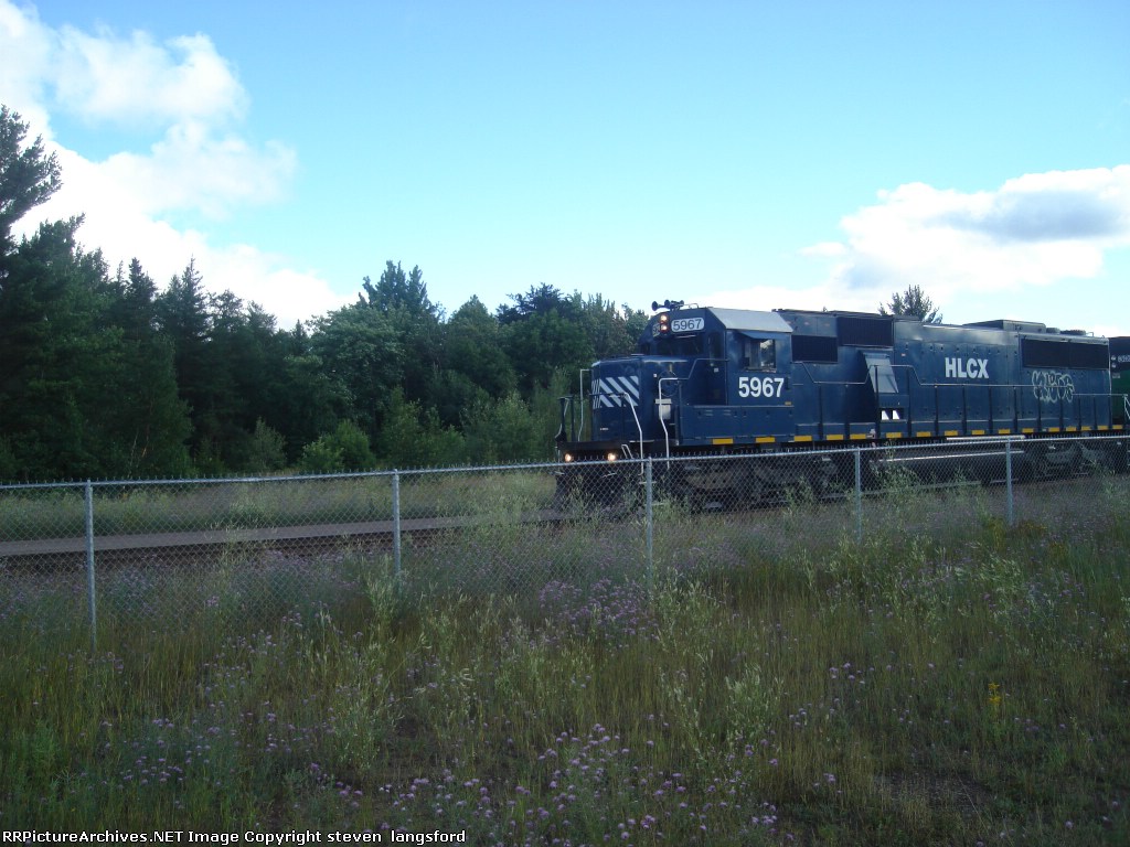 HLCX switciing in the yard